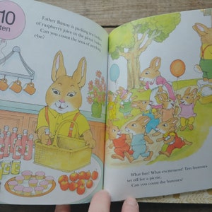 The Bunnie's Counting Book, Vintage Little Golden Books - Etsy
