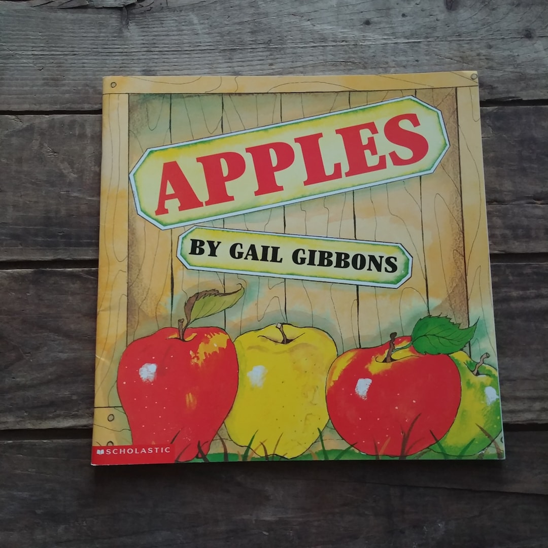 Apples, by Gail Gibbons, Kid's Paperback Book, Scholastic - Etsy UK