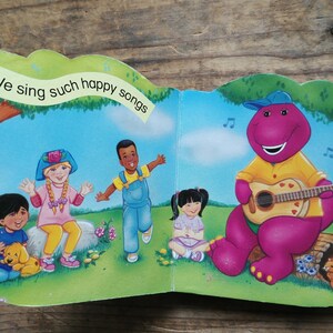 Barney's Friends, Board Book, Small Kid's Books - Etsy
