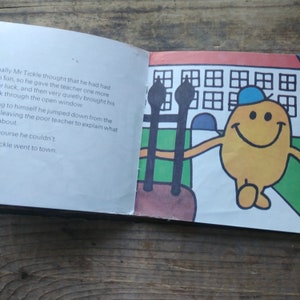Mr. Tickle, Vintage Mr.men Book, by Roger Hargreaves - Etsy