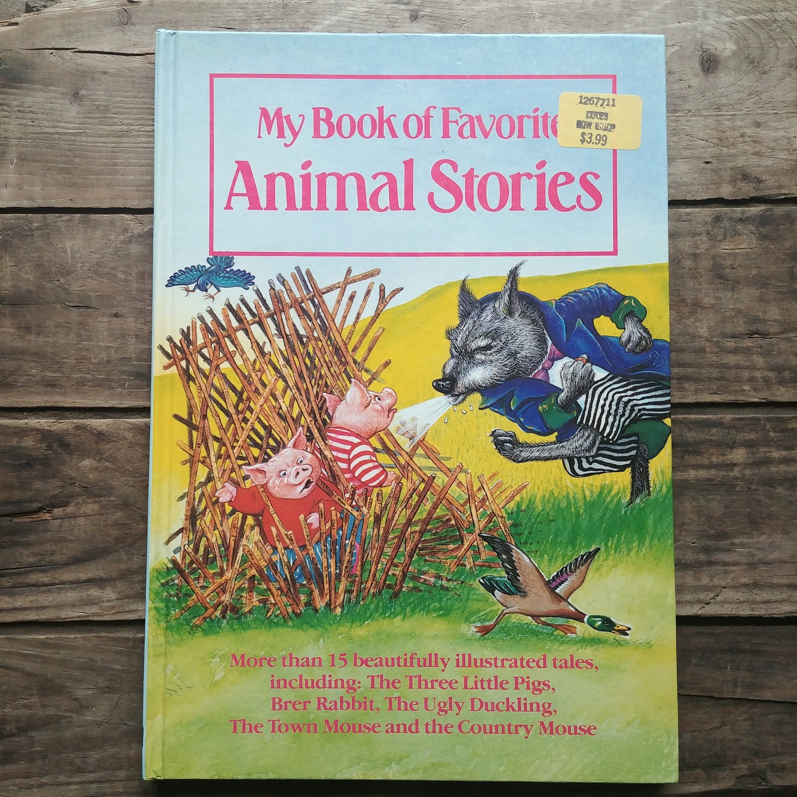 My Book of Favorite Animal Stories vintage kid's book | Etsy