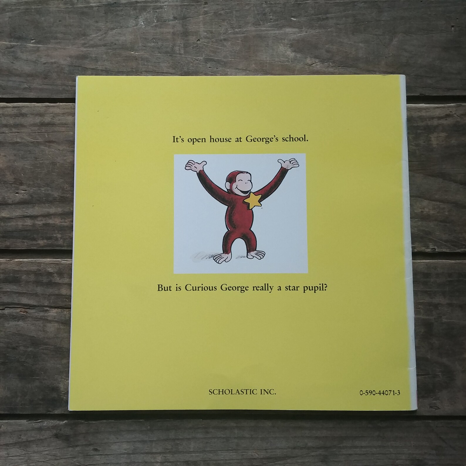 Curious George Goes to School Kid's Book - Etsy UK