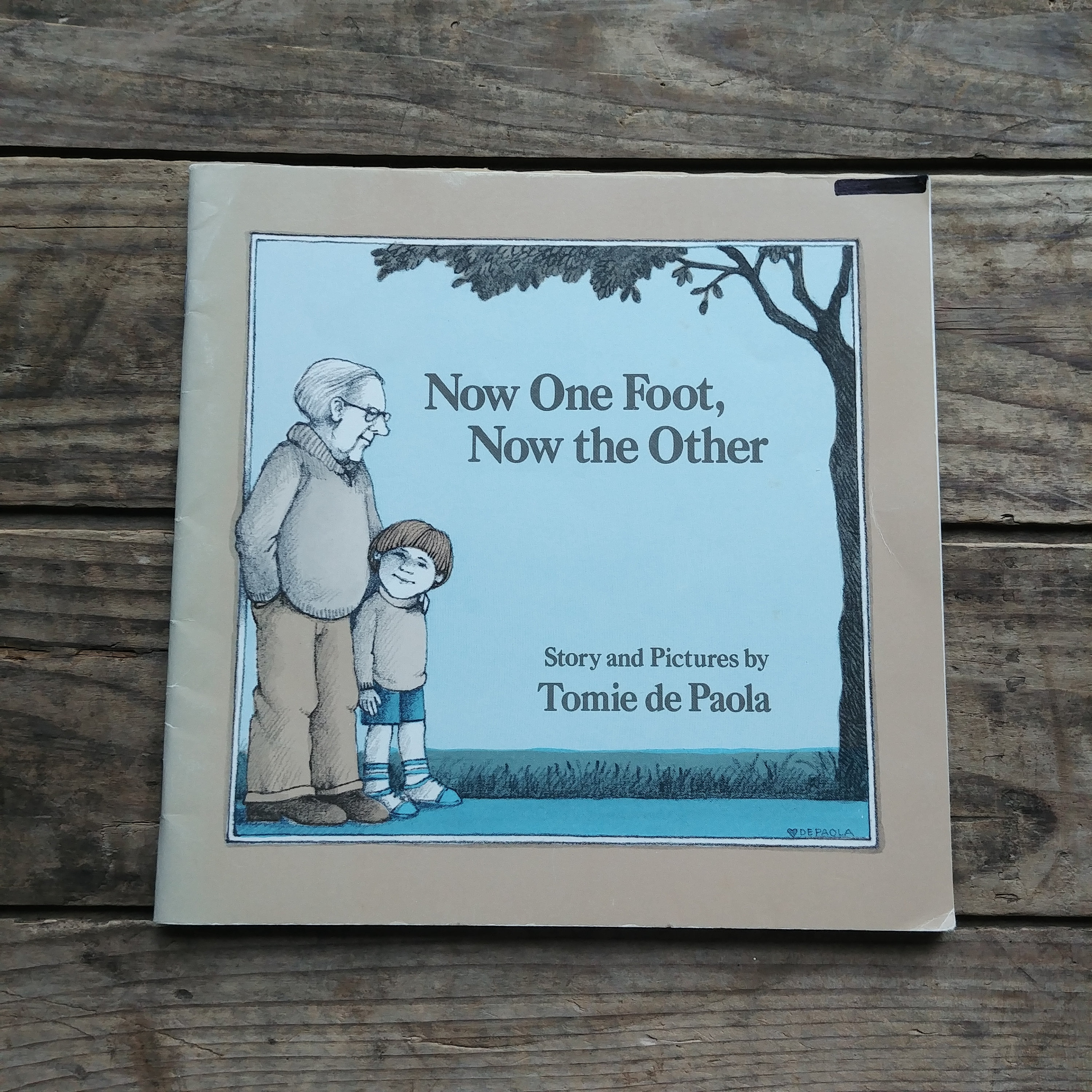 Now One Foot, Now the Other, a Children's Book by Tomie De Paola, - Etsy