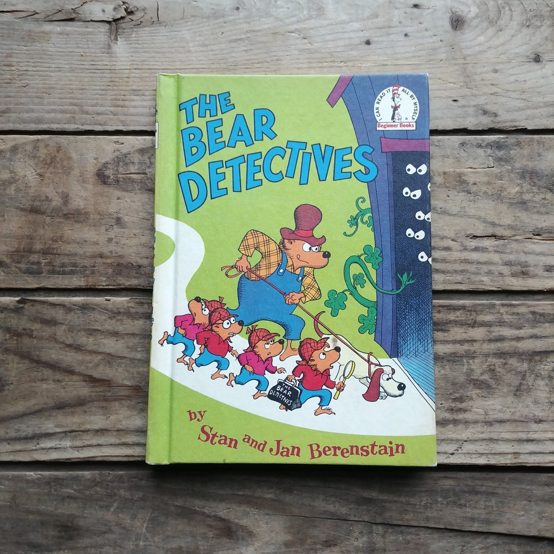 The Bear Detectives, Children's Berenstain Bear Book by Stan and Jan - Etsy
