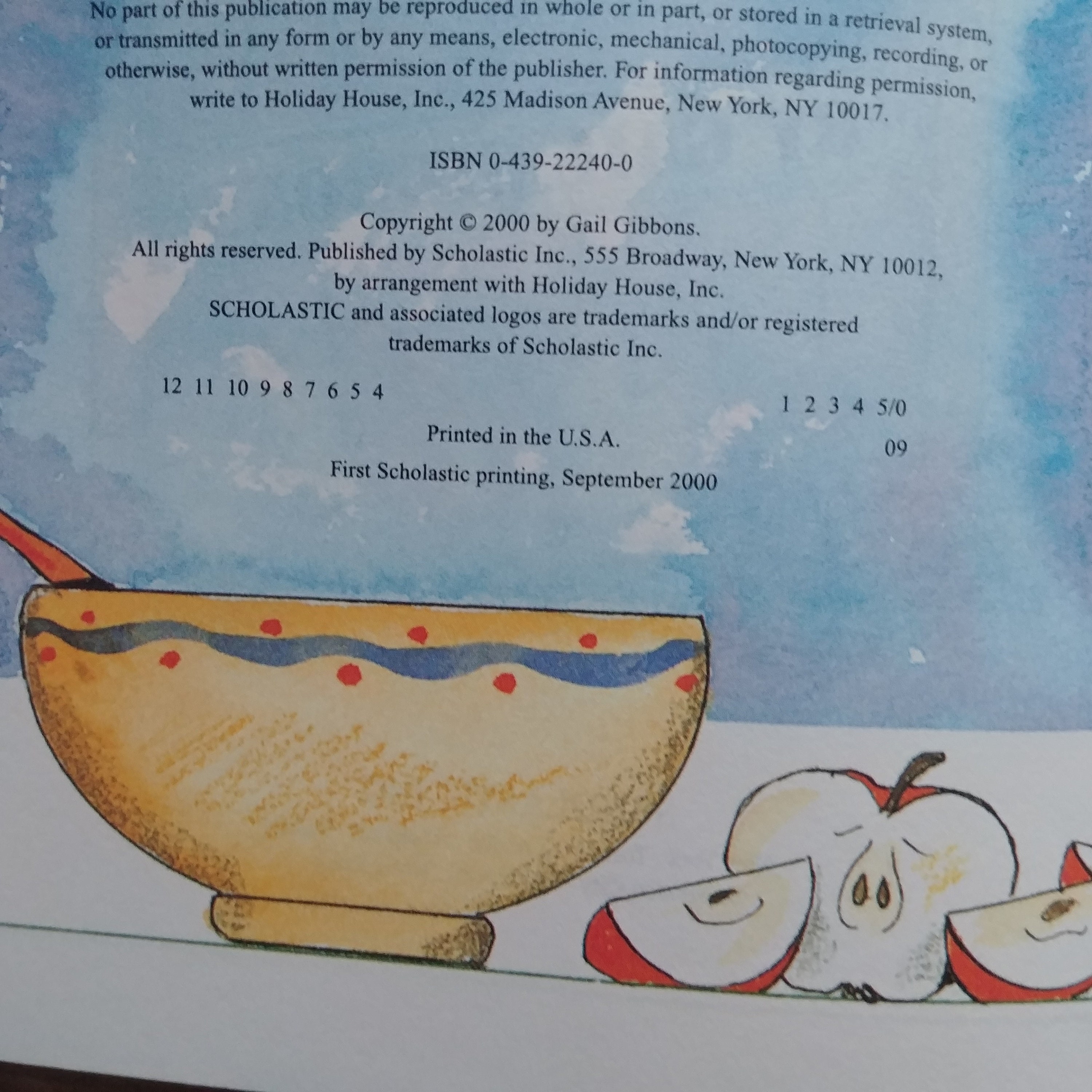 Apples by Gail Gibbons Kid's Paperback Book Scholastic - Etsy UK