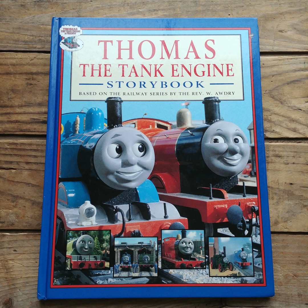 Thomas the Tank Engine Storybook, a Vintage 1990s Children's Book on ...