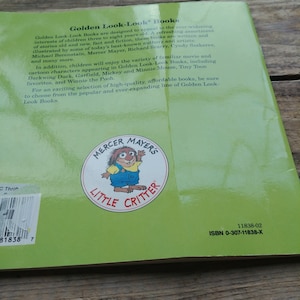 Just for You, Vintage Mercer Mayer Book for Children, Little Critter ...