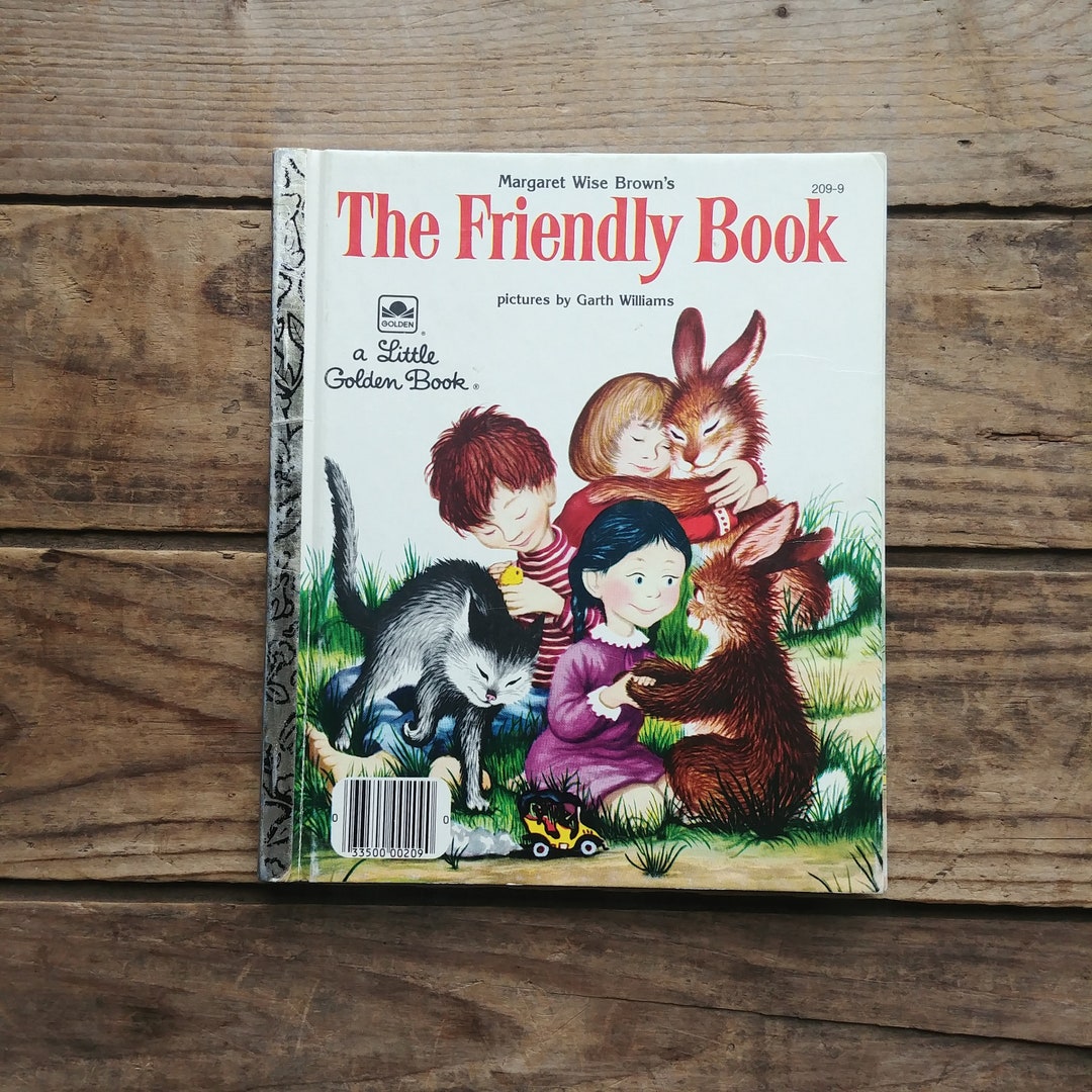 The Friendly Book, A Little Golden Book by Margaret Wise - Etsy