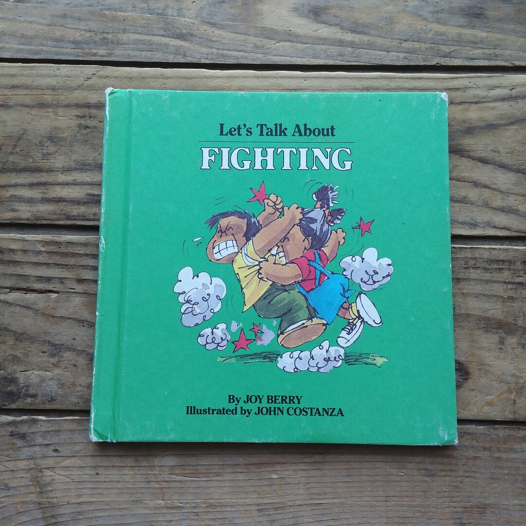 Let's Talk About Fighting, a Joy Berry Book for Children, 1980s - Etsy
