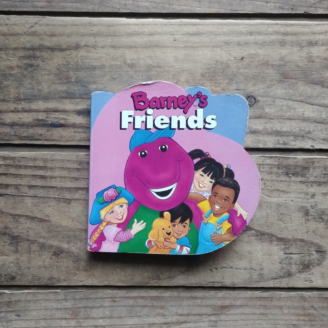 Barney's Friends, Board Book, Small Kid's Books - Etsy