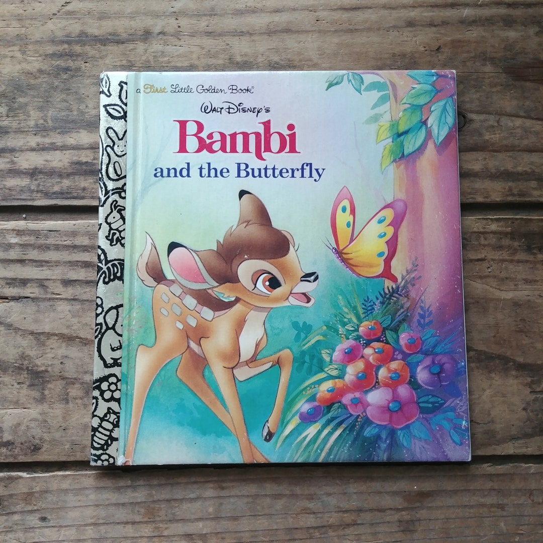 Bambi and the Butterfly, Disney First Little Golden Book - Etsy Canada