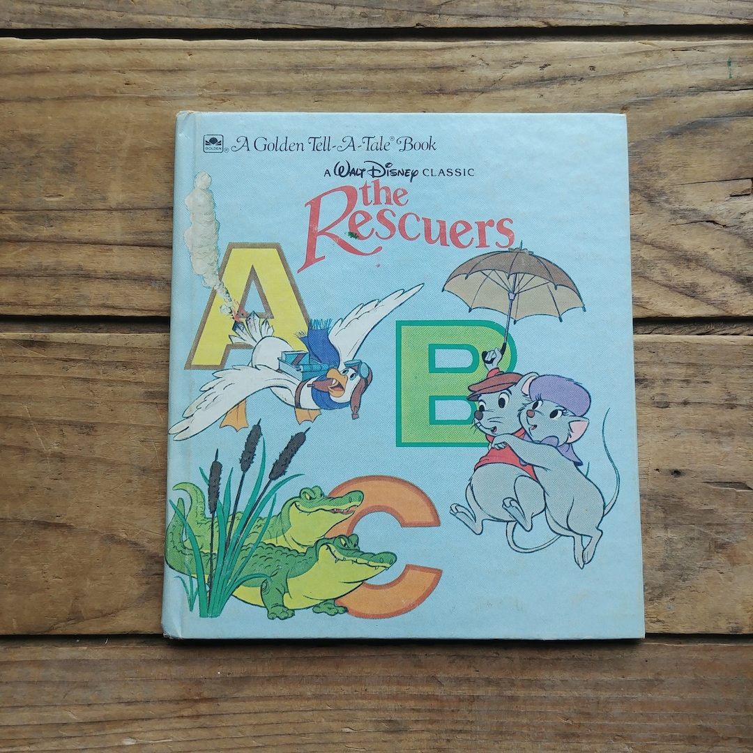 The Rescuers ABC, a Golden Tell a Tale Book - Etsy