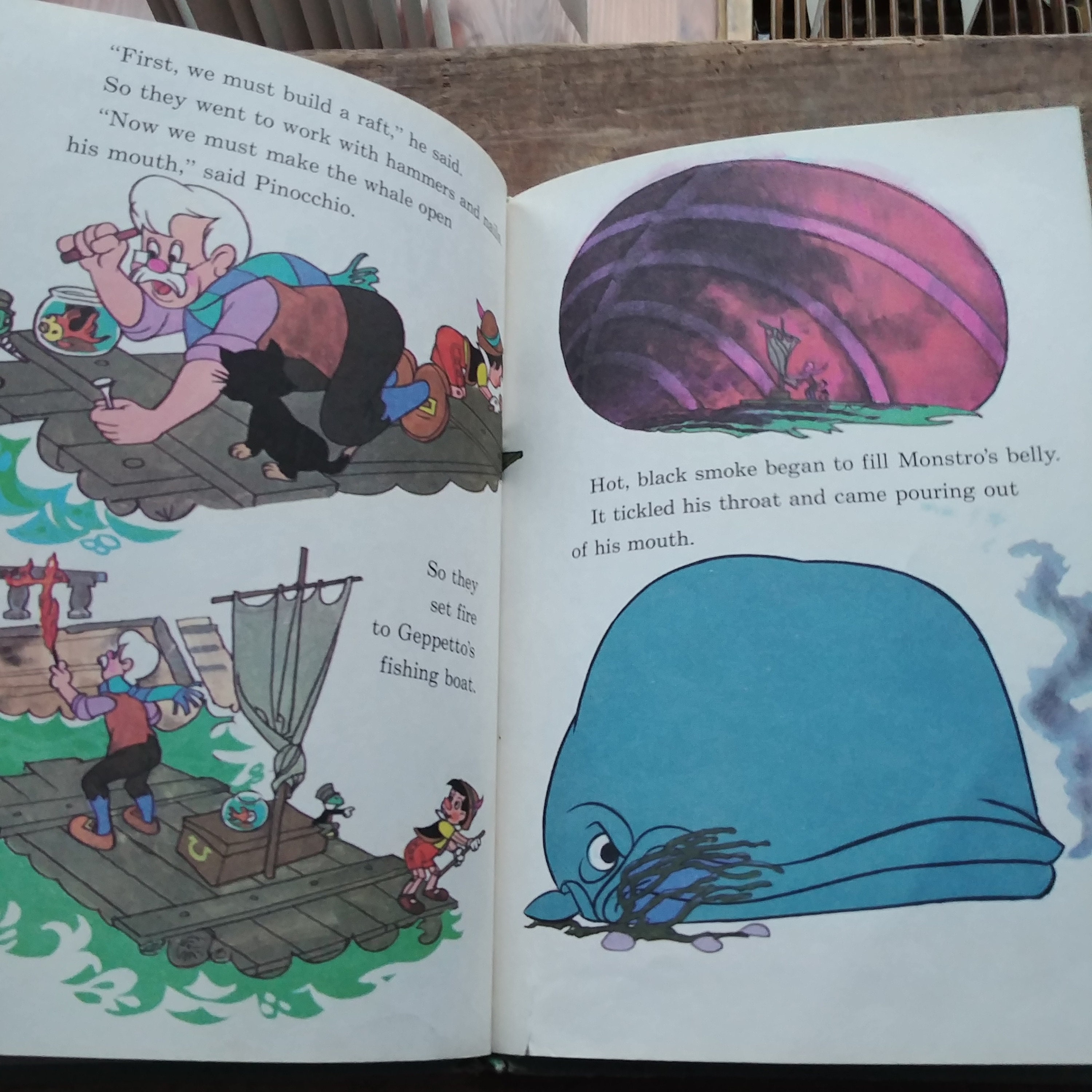 Pinocchio Whale Book