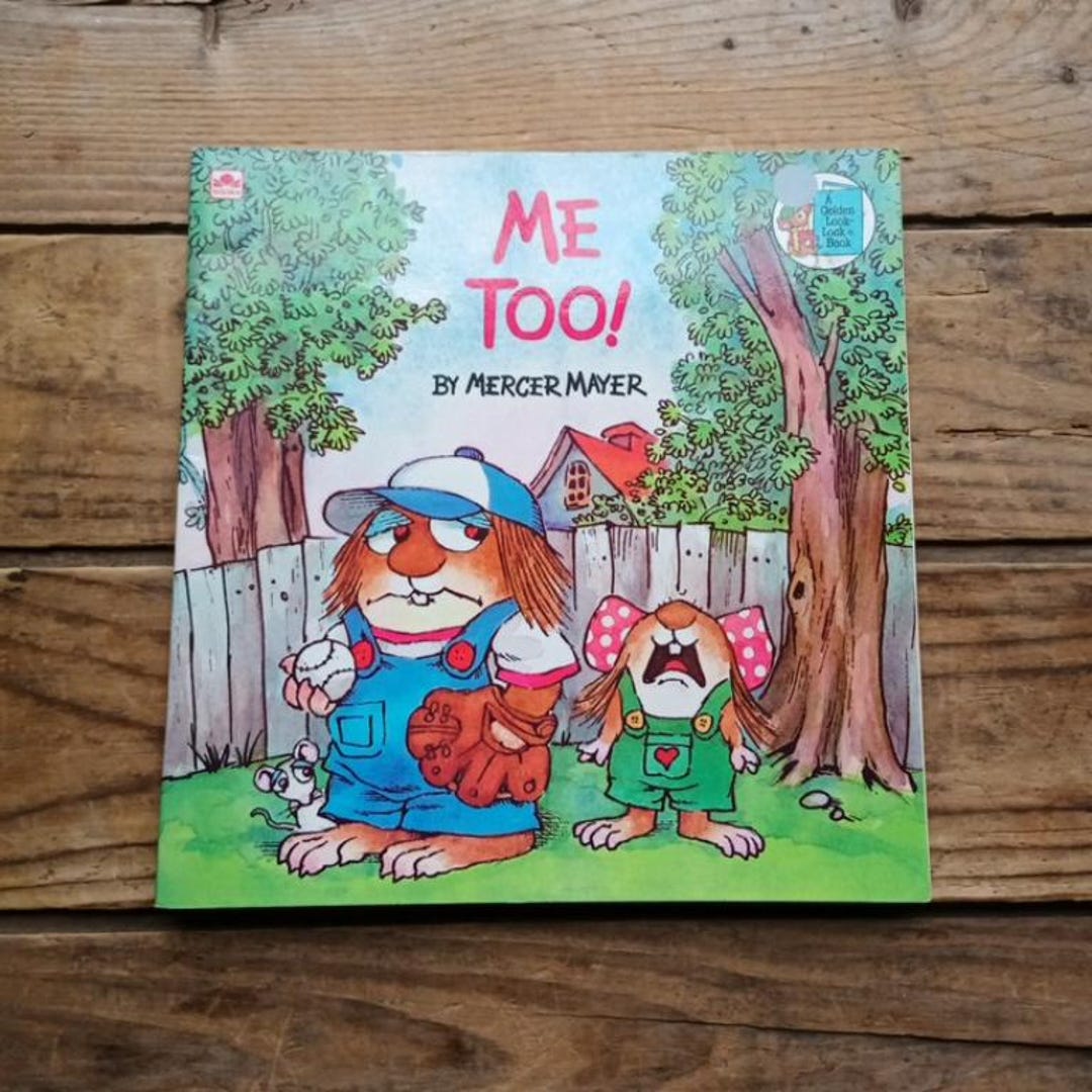 Me Too, a Mercer Mayer Book, Little Critter Series, Vintage 1980s - Etsy