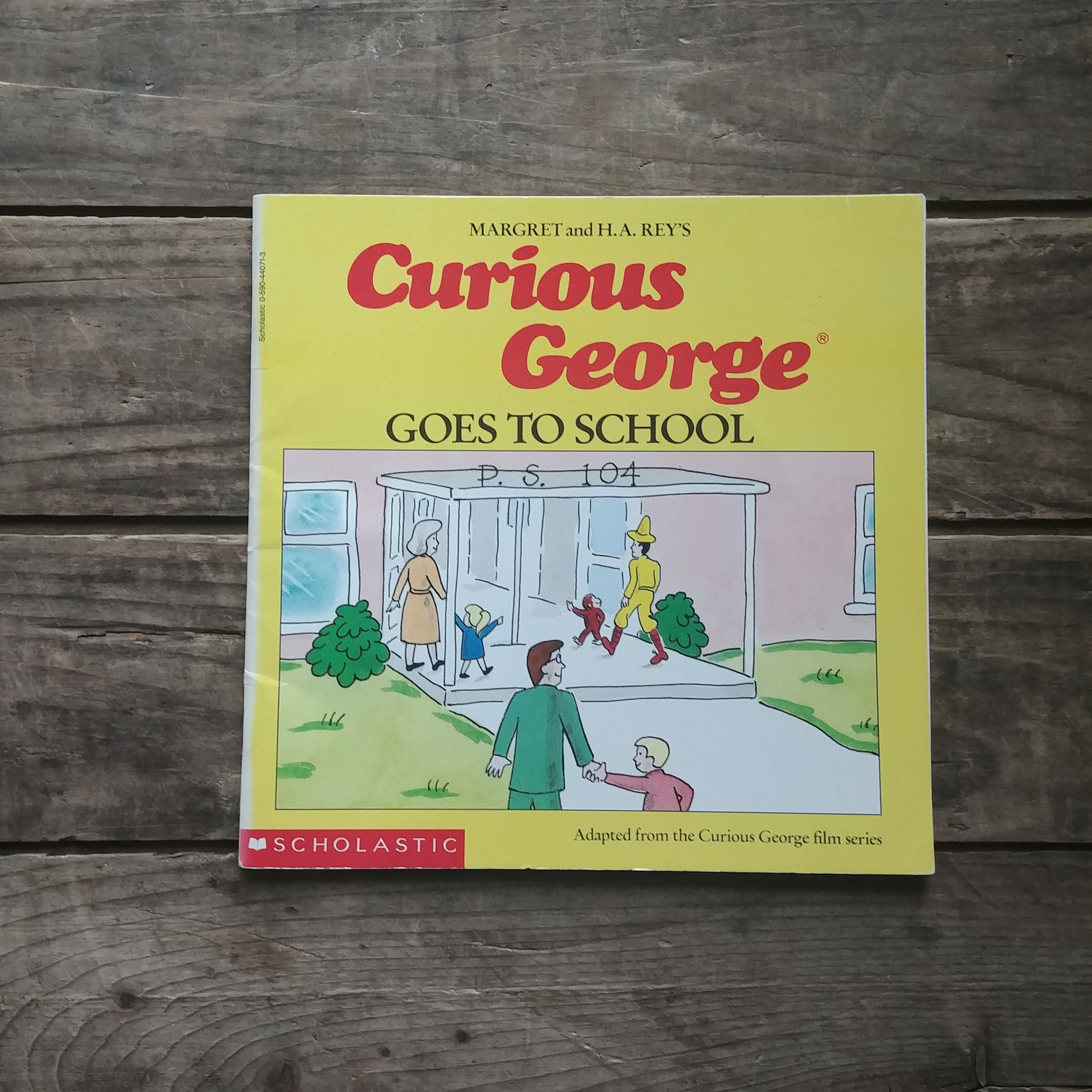 Curious George Goes to School Kid's Book - Etsy Ireland