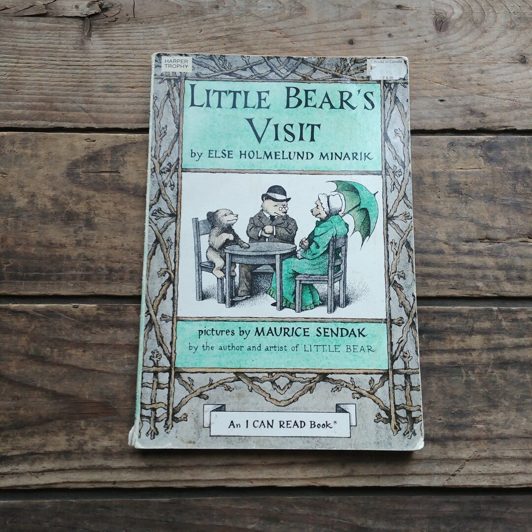 Little Bear's Visit, A Children's Book by Else Holmelund Minarik, 1960s ...