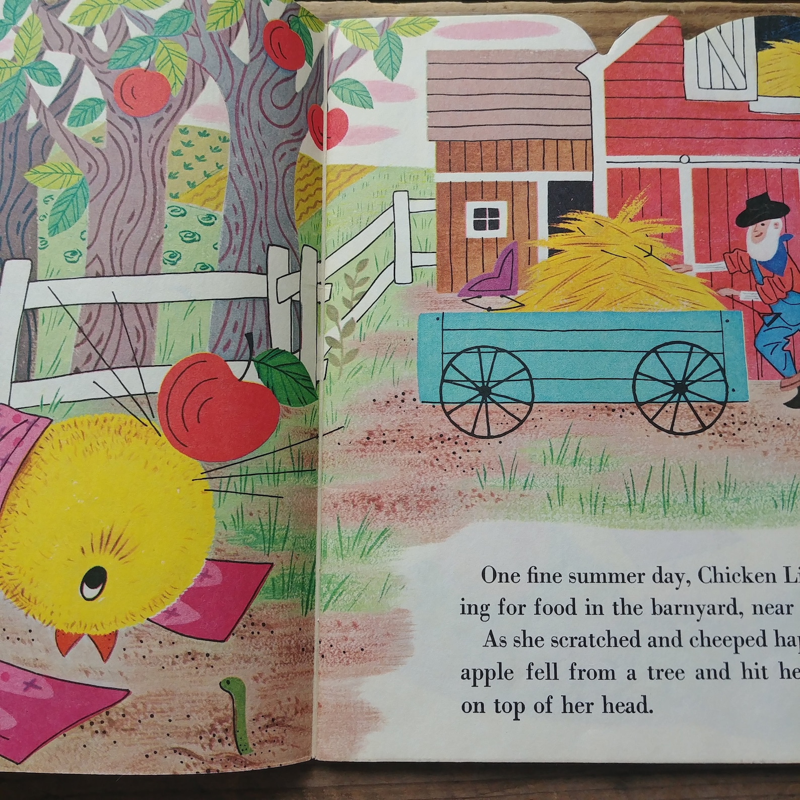Chicken Little, Golden Shape Book, Vintage 1970s - Etsy
