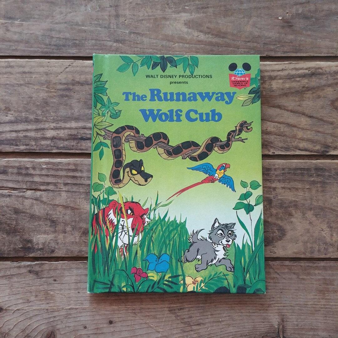 The Runaway Wolf Cub, Walt Disney Kid's Book, - Etsy