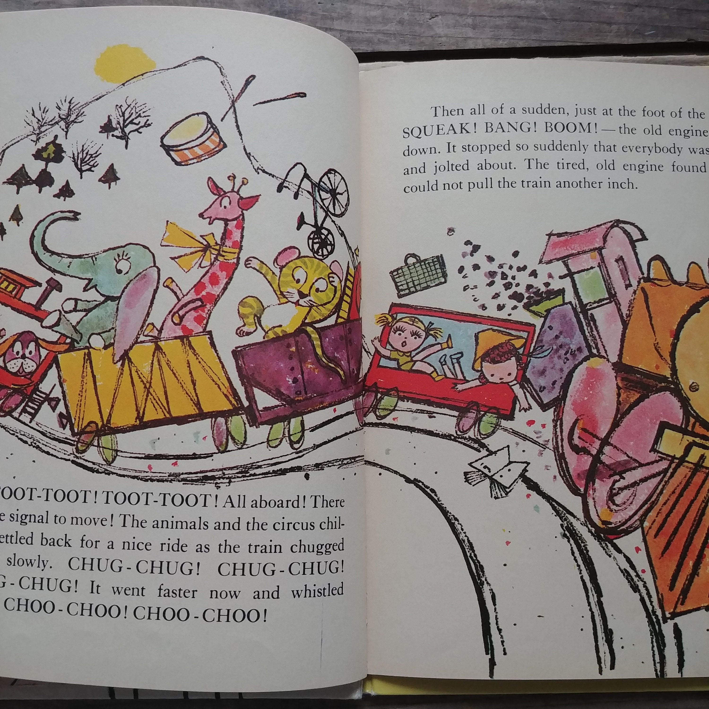 The Pony Engine Vintage Wonder Books - Etsy