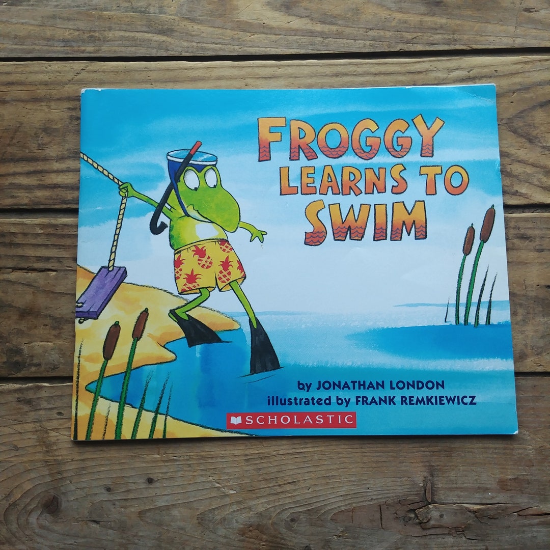 Froggy Learns to Swim, by Jonathon London, - Etsy