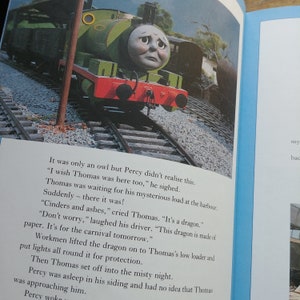 Thomas The Tank Engine Storybook A Vintage 1990s Children S Book On
