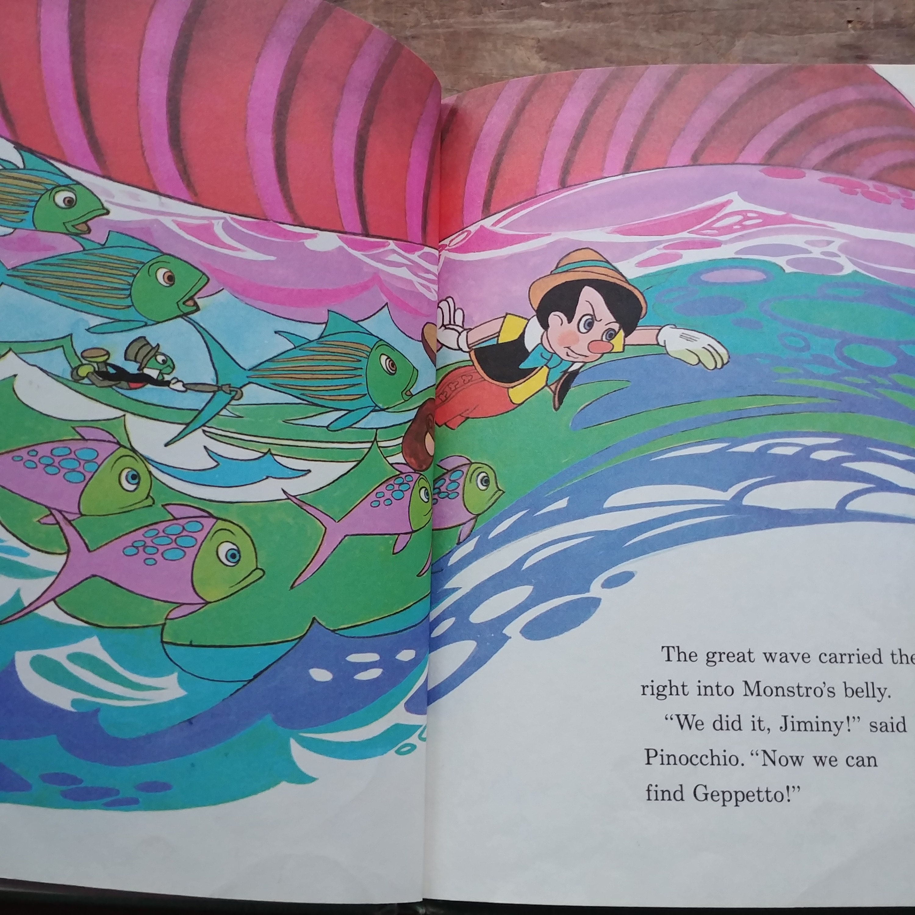 Pinocchio Whale Book