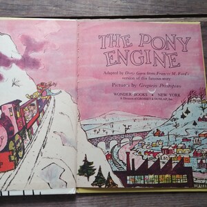 The Pony Engine, Vintage Wonder Books - Etsy