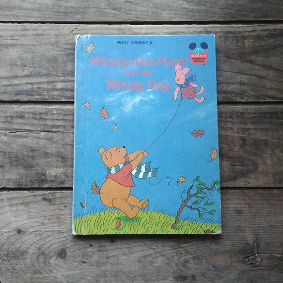 Winnie the Pooh and the Windy Day Walt Disney Kid's Books - Etsy
