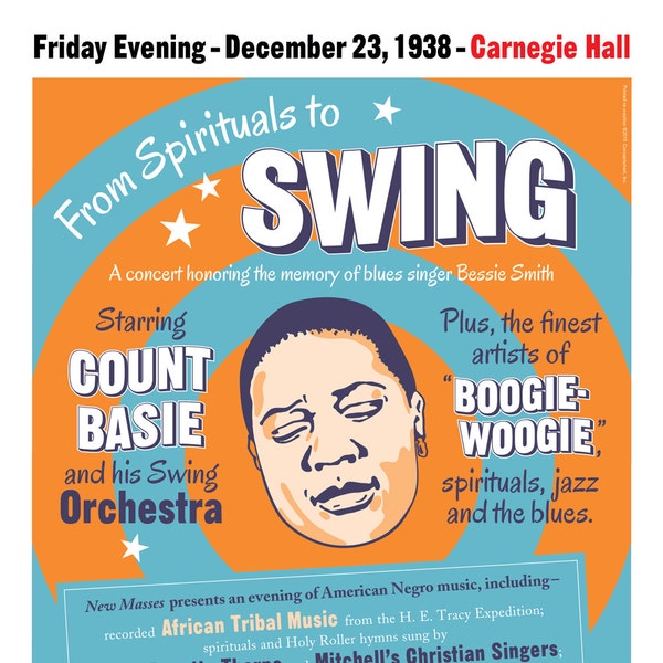 Swing Concert Poster - Etsy