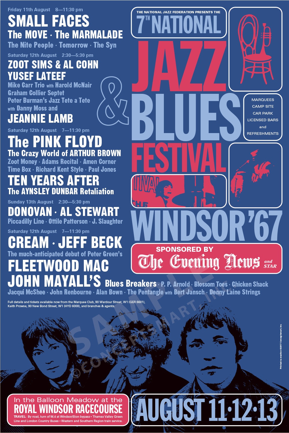 Blues Fest Poster