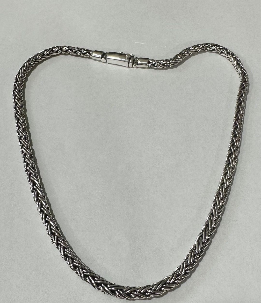 Sterling Silver Bali Chain - Etsy