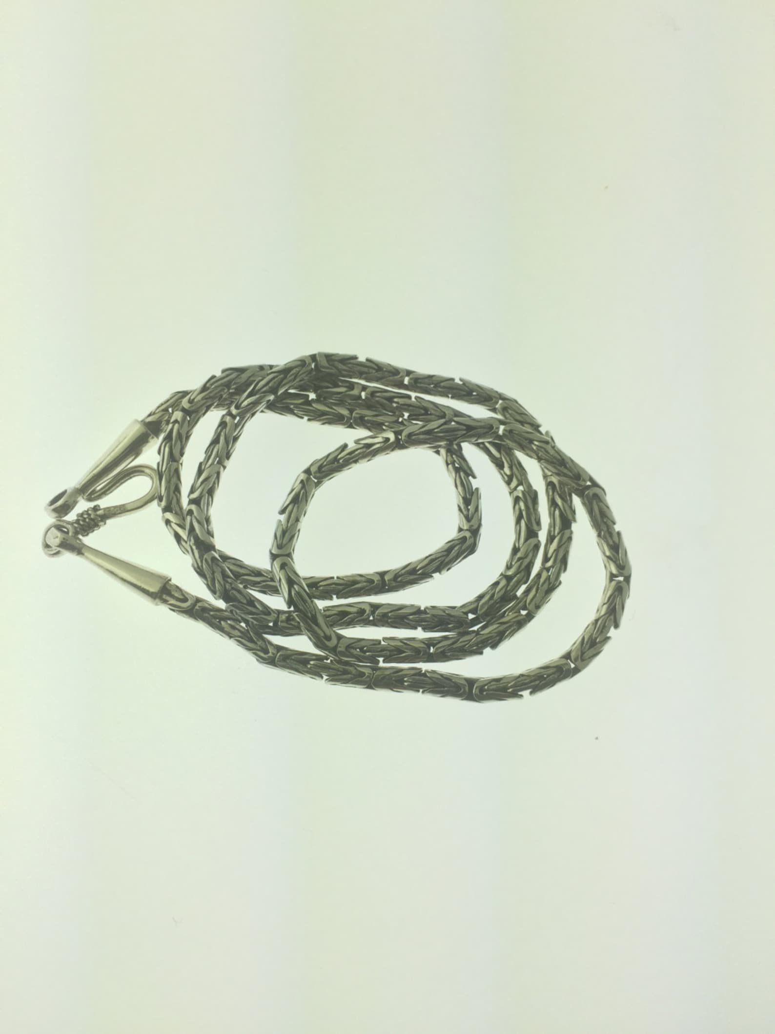 Sterling Silver Bali Chain | Etsy