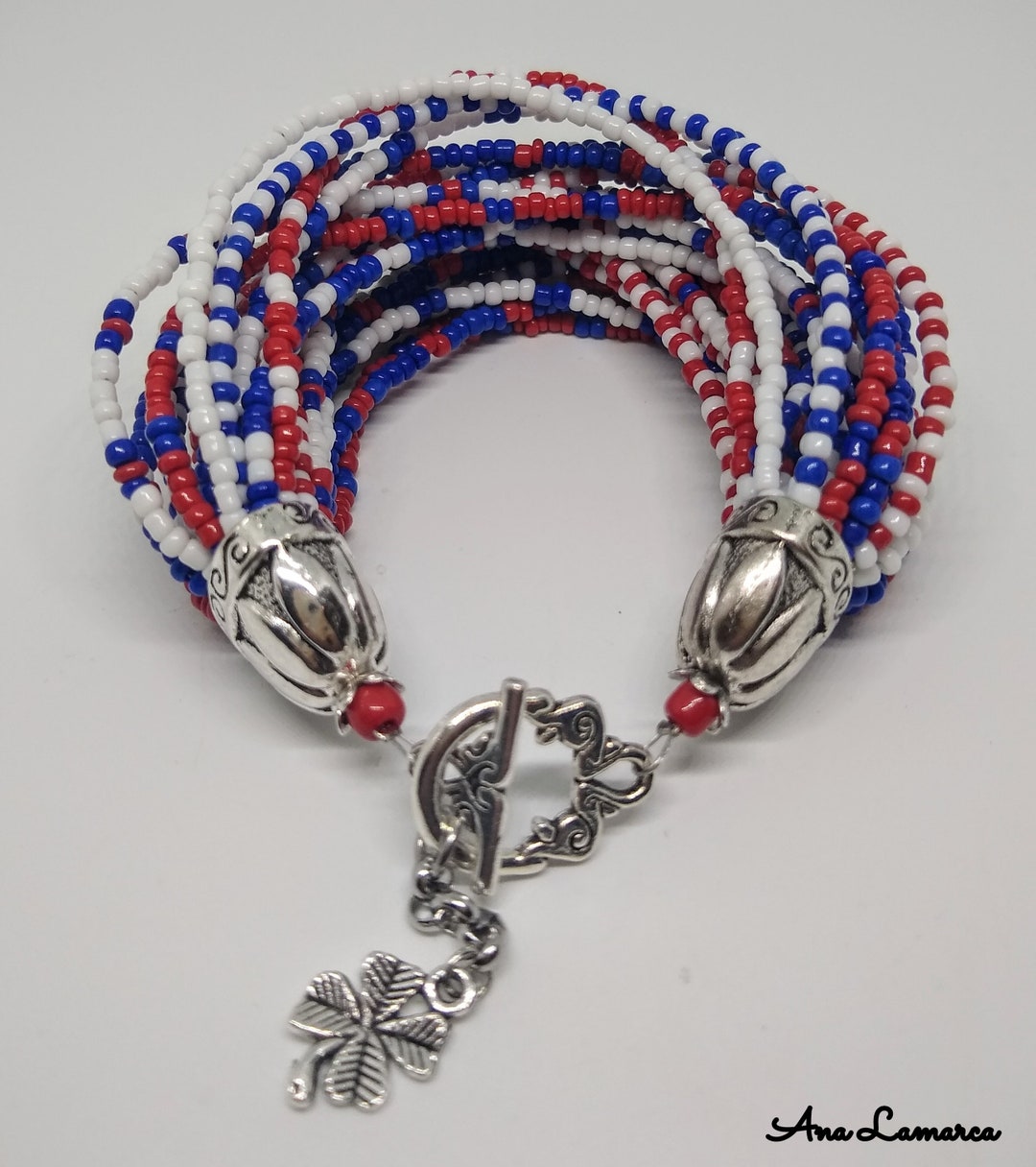 Fourth of July Bracelet. Fourth of July Jewelry. Fourth of July ...