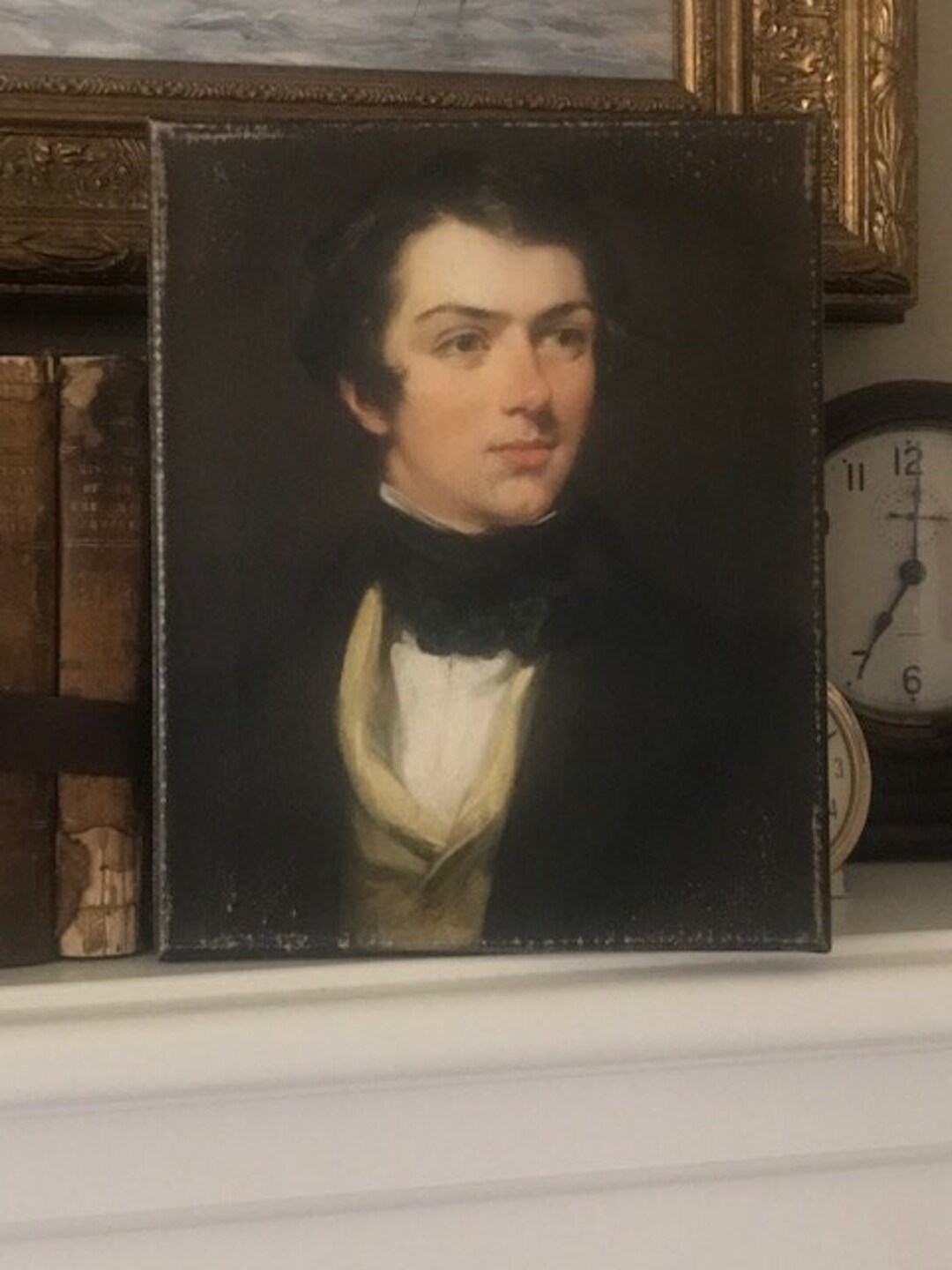 Old Century Print on Canvas. Decorative Artwork. Wall Art. Wall Hanging ...