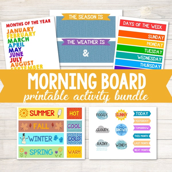 Circle Time Activity - Etsy