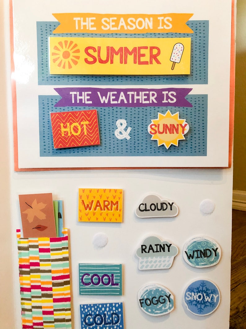 Morning Board Bundle Circle Time Activity Weather Chart - Etsy Ireland