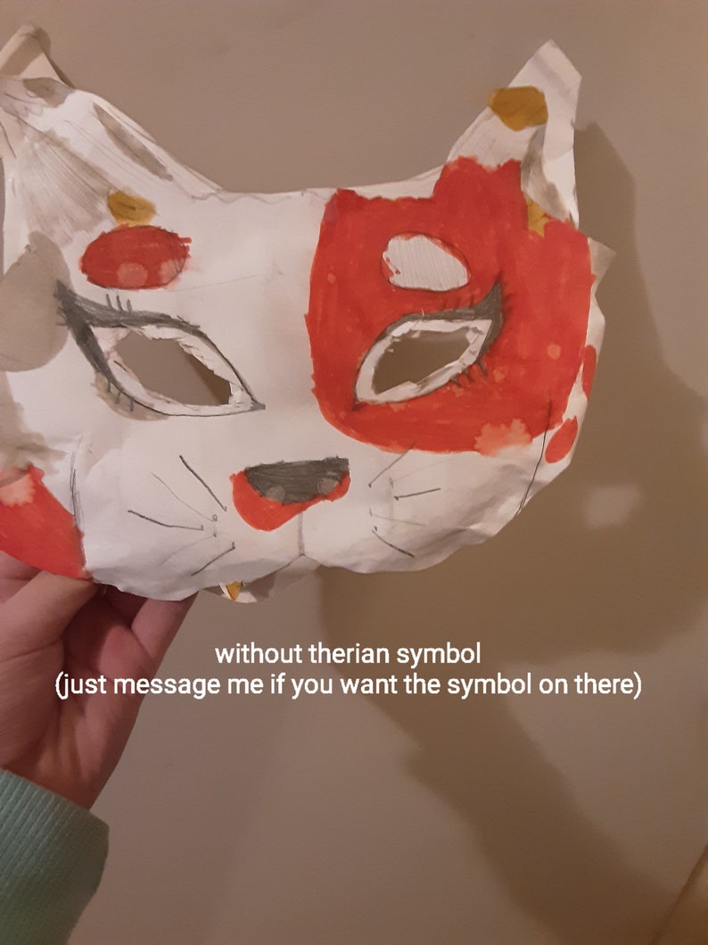 Therian/quadrobics Mask Commissions READ DESC PLEASE - Etsy