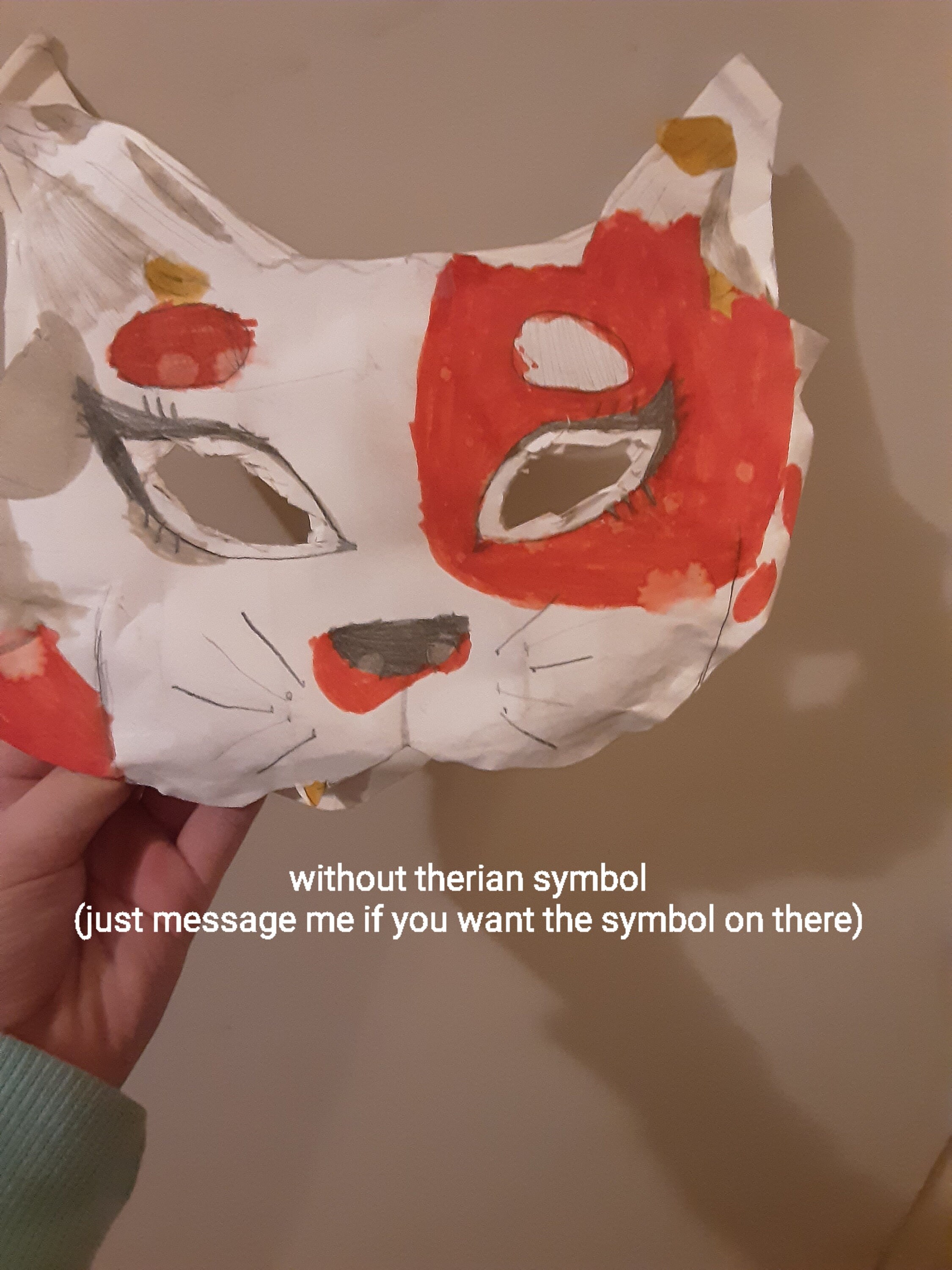 Therian/quadrobics Mask Commissions READ DESC PLEASE - Etsy