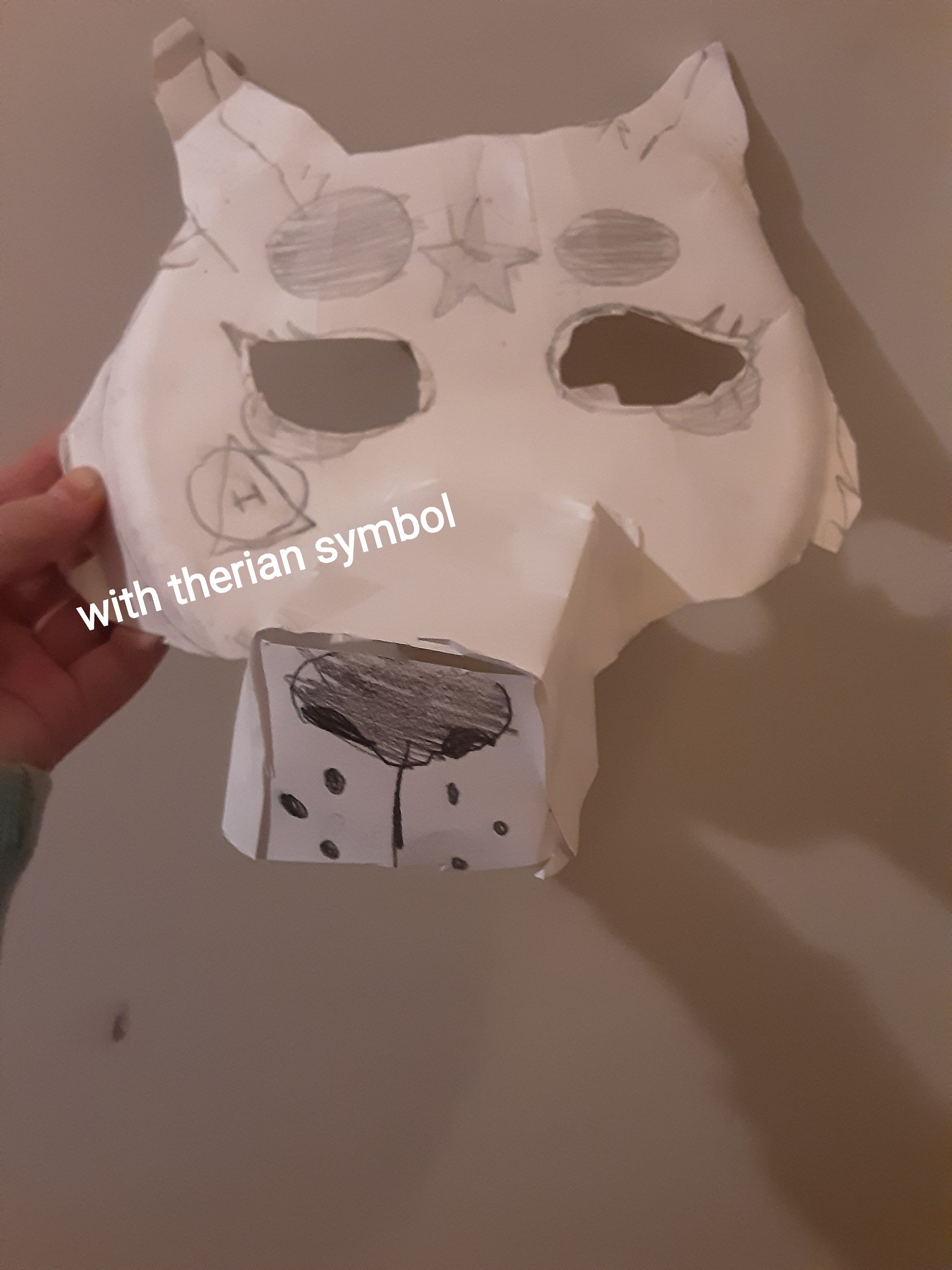 Therian/quadrobics Mask Commissions READ DESC PLEASE - Etsy