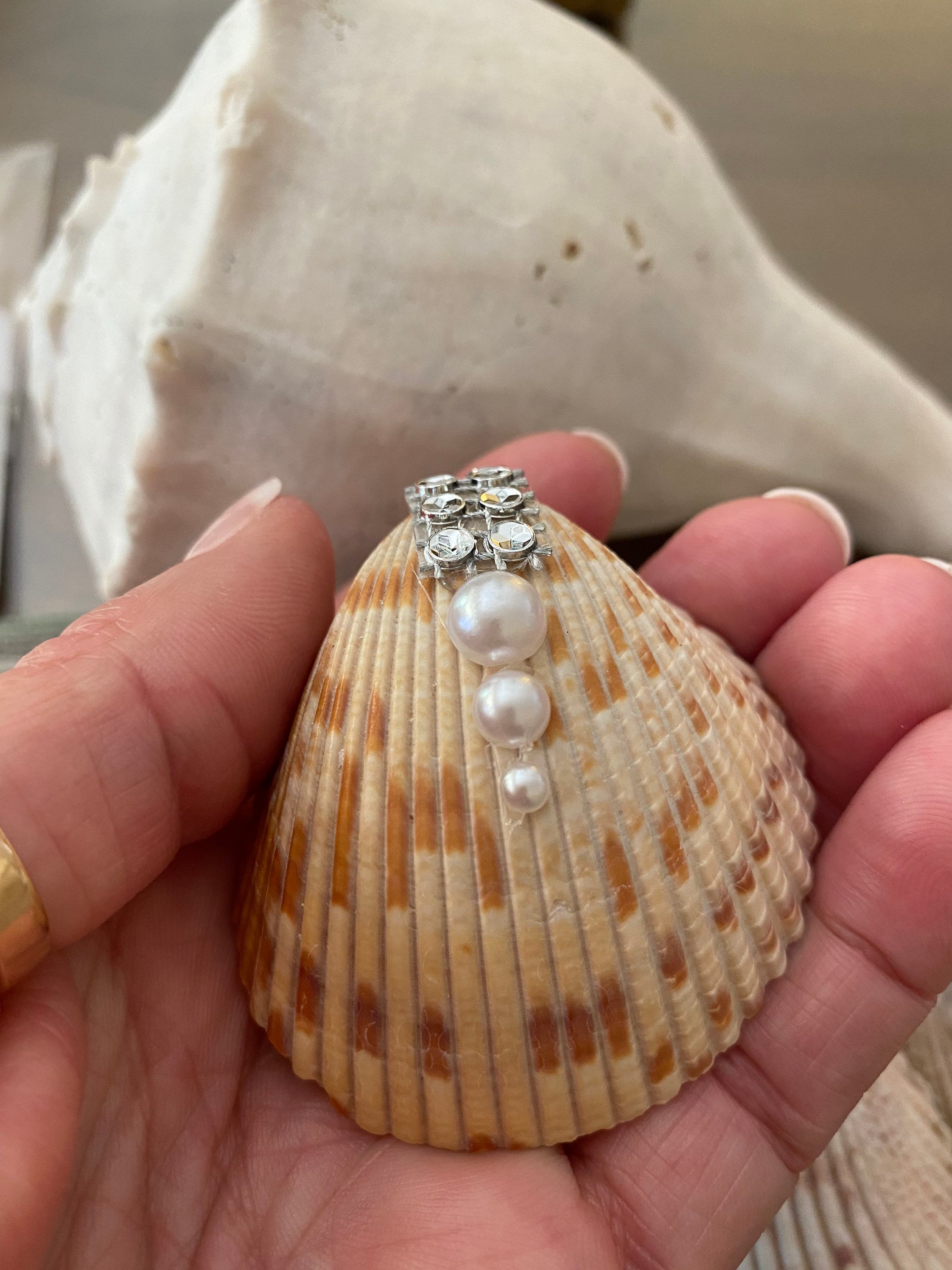 Proposal Seashell Ring Box Seashell Jewelry Box Engagement - Etsy