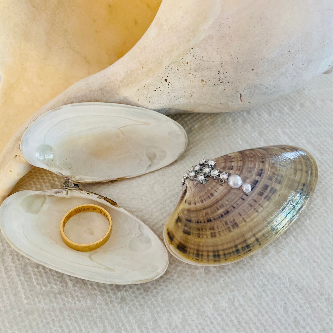 Proposal Seashell Ring Box, Seashell Jewelry Box, Engagement Ring ...
