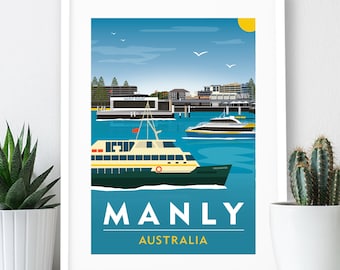 Manly Print - Etsy