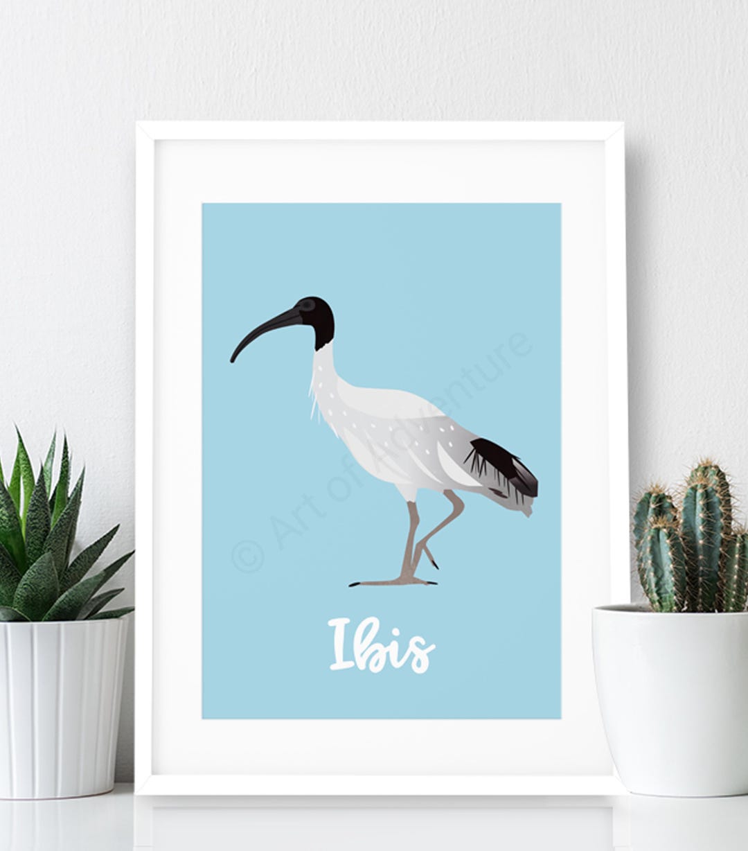 Ibis Poster: Art Print (A3) - Etsy