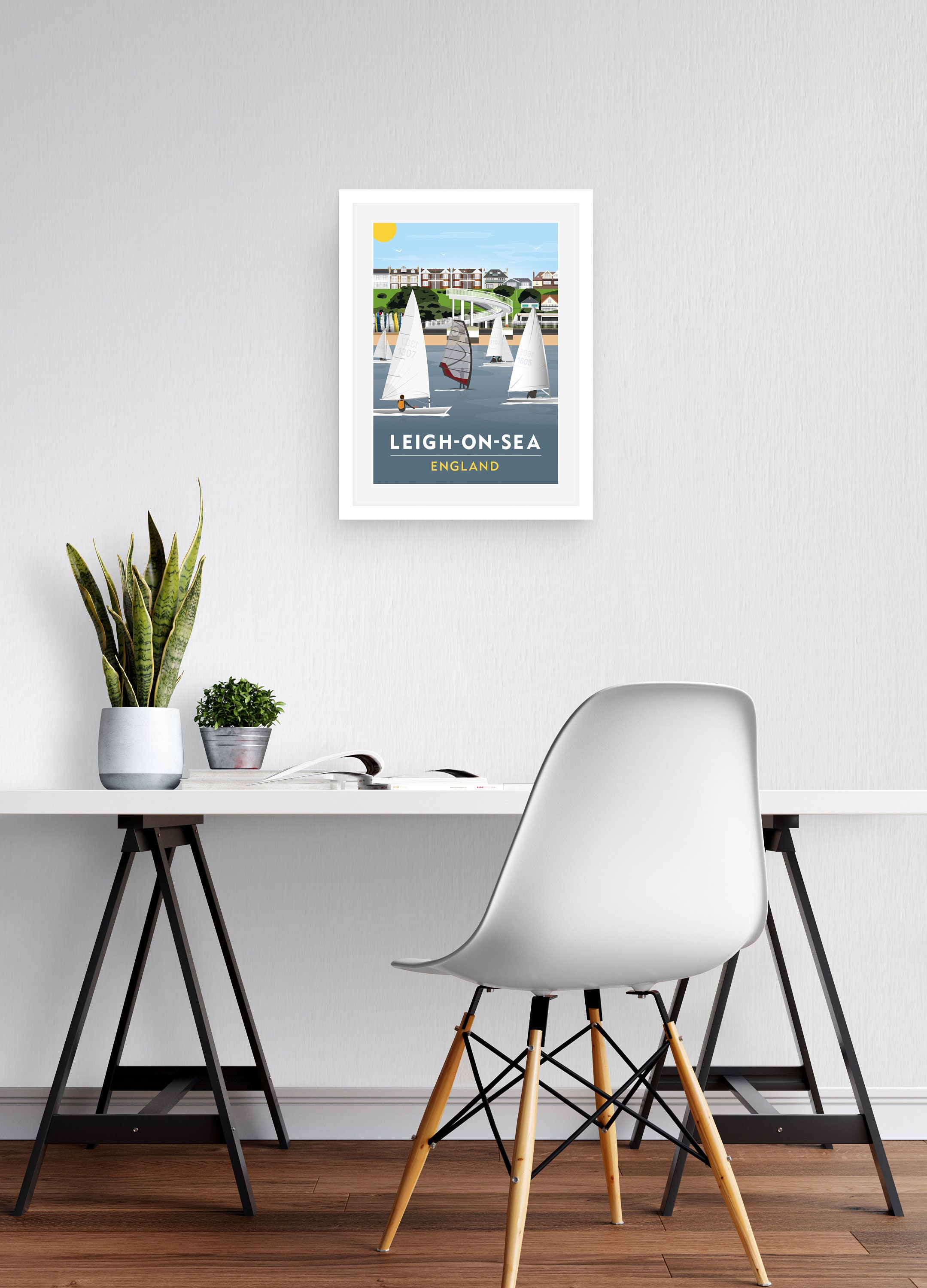 Gypsy Bridge Leigh-on-sea Poster / A4 or A3 Print / England - Etsy