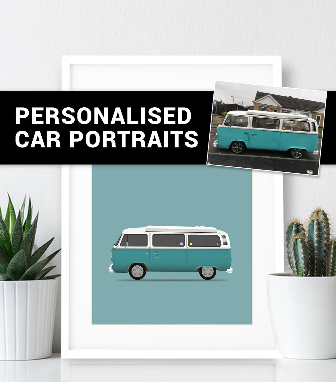 Car Portraits / Personalised Car Prints / Car Print / Car Poster ...
