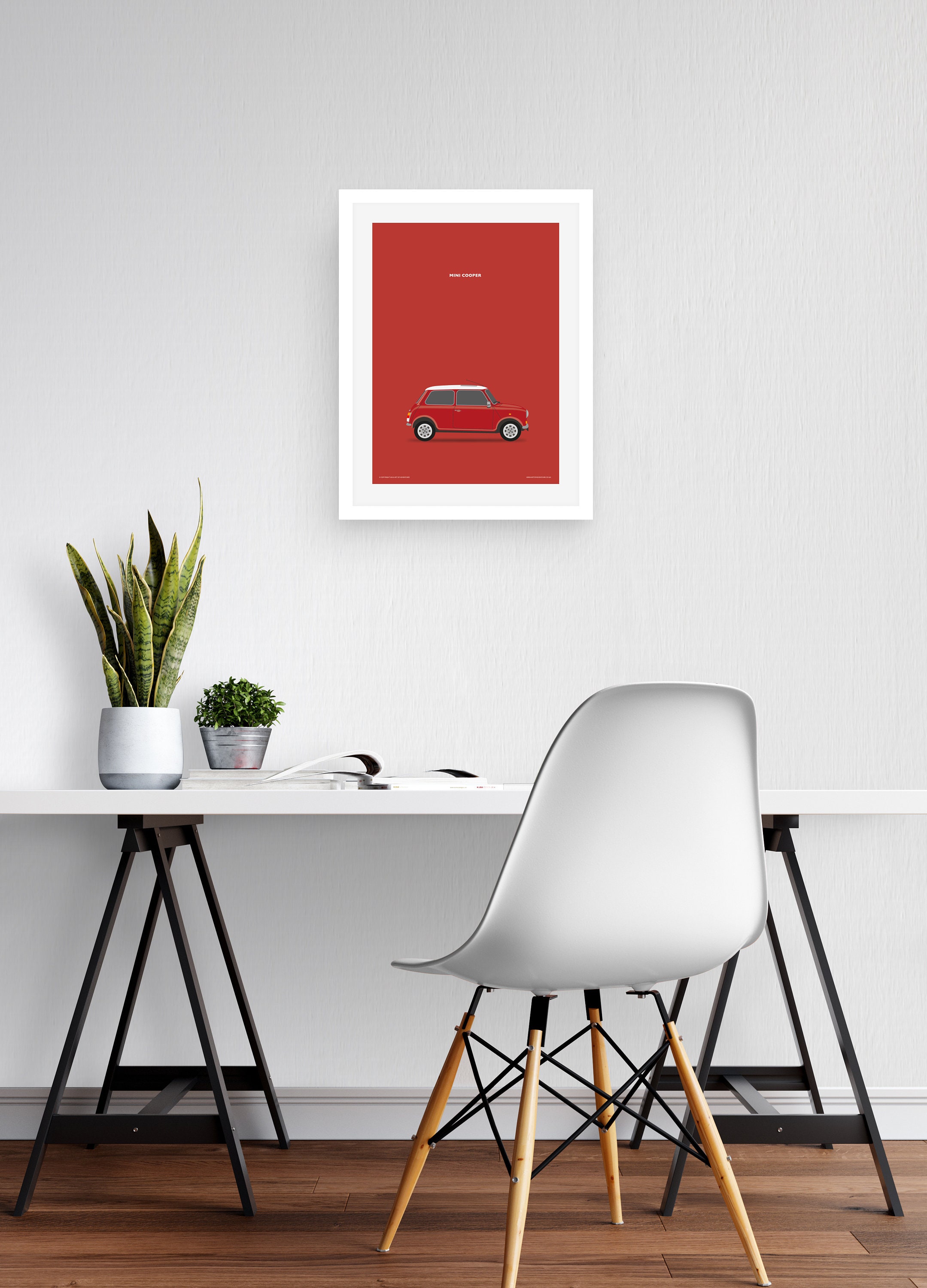 Mini Cooper Poster / A3 Print / Car Poster / Car Print / | Etsy