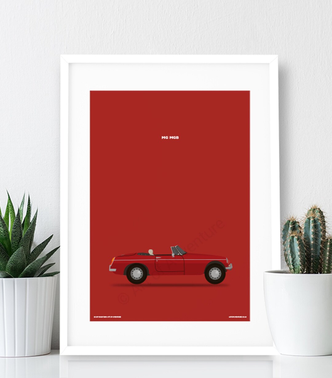 MG MGB Poster / A3 Print / Car Poster / Car Print / Classic Car - Etsy