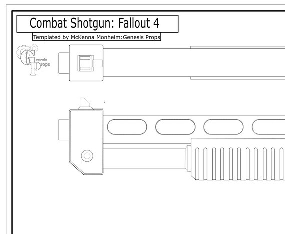 Combat Shotgun: Fallout 4 | Etsy