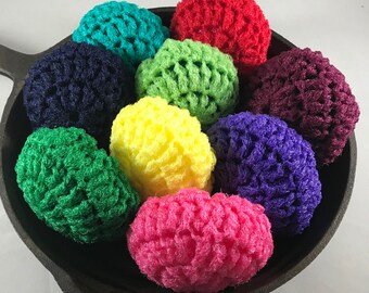 3-IN Handcrafted Scrubbie Cleaning Sponge Kitchen Essentials Dish ...