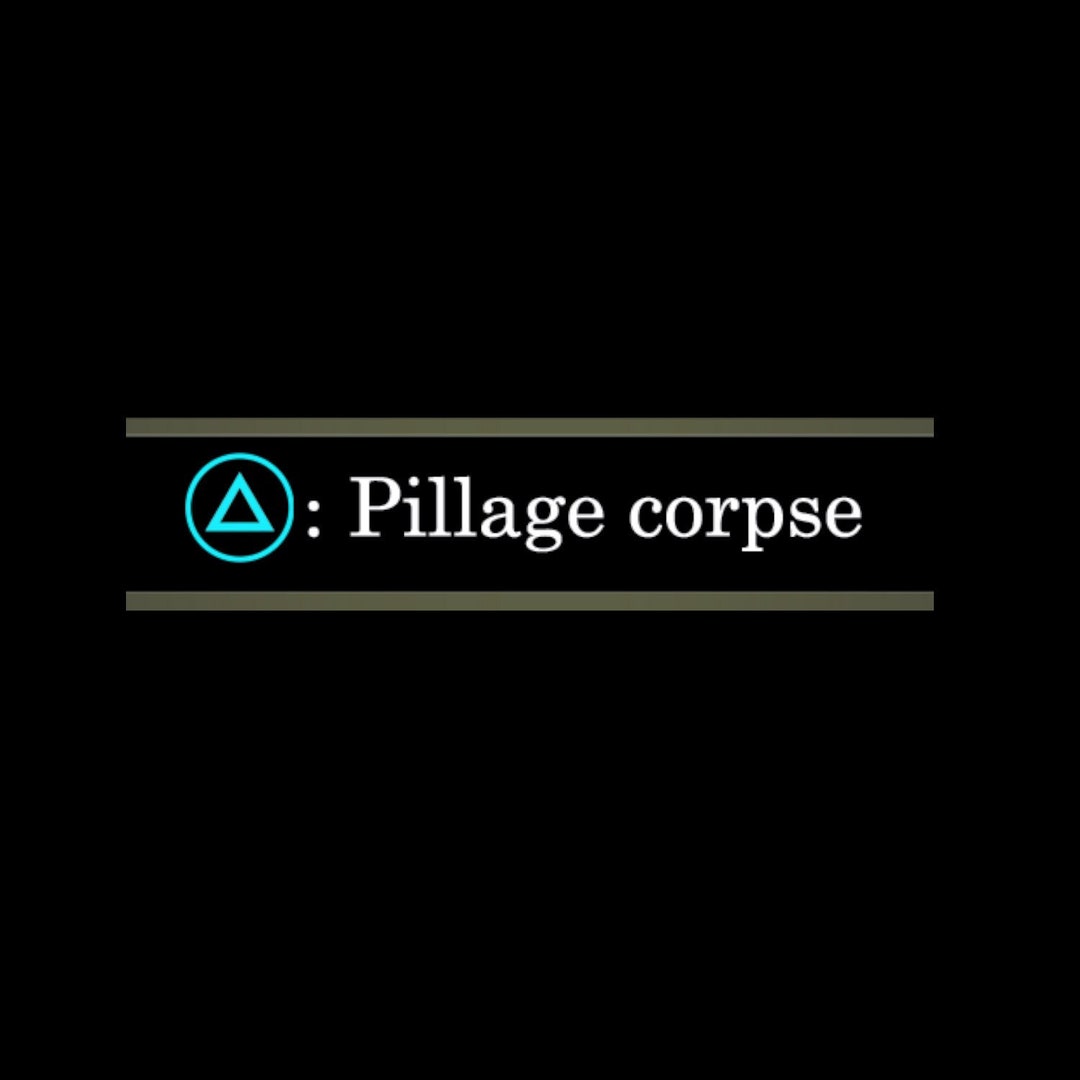 Elden Ring * Pillage Corpse* Sticker or Decal Playstation Triangle - Etsy